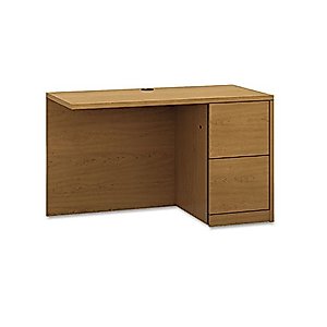 HON 105905RCC 10500 Series L Workstation Return, Full-Height Right Ped, 48w x 24d, Harvest