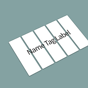 MANGOSLAB Nemonic Label Printer Paper Cartridge | Name Tag Stickers for Thermal Printer | Waterproof Personalized Sticker Labels (0.5 x 2 Inch)