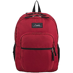 FUEL Legacy Deluxe Classic Backpack, Red