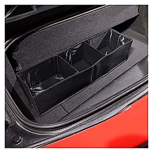 PSKOO Compatible With Corvette C7 2014-2019 Car Trunk Storage Box Extra Large Organizer Home Car Seat Organizer Car Accessories Interior