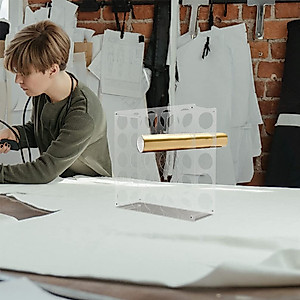 TEHAUX Storage Rack Vinyl Holder Vinyl Storage Vinyl Organizer Vinyl Mount Vinyl Frame Vinyl Wall Holder Craft Organizer Craft Room Organizers and Storage Vinyl Stand