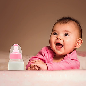 9pcs Mini Cereal Bottle Plastic Feeder Bottles Baby Bottle Juice Hardness for Infant Baby Milk Feeding