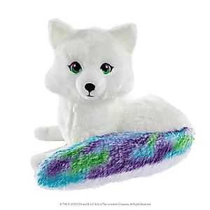 Noorah Extraordinary 9-Inch Deluxe Plush Animal with Northern Lights-Inspired Tail - As Seen in Elf Pets Christmas Tale - Arctic Pal of The Elf on the Shelf - Brand Scout