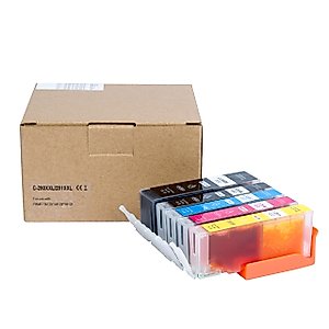 JUNCAI Compatible Ink Cartridge Replacement for Canon PGI-280XXL CLI-281XXL 280 XXL 281 XXL for PIXMA TR7520 TR8520 TS8120 TS8220 TS9120 TS9520 TS9521C TS6120 TS6220 TS6320 (5 Pack)
