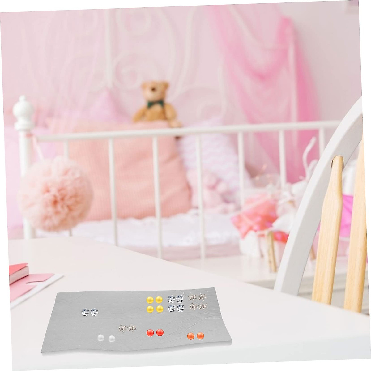 Zerodeko 198 Jewelry Sponge Pad Jewelry Drawer Organizer Trinket Showcase Pads Rings Sponge Insert Sponge Rings Stand Make up Drawer Makeup Tray Earring Holder Travel Hanging Finishing Tray