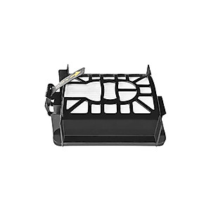 JINGDING Roller Main Side Brush Hepa Filter Mop Cloths, Compatible for Shark AV2610WA AV2511AE AV2501S AV2501AE, AI Ultra 2in1 Robot Vacuum Spare Parts (Color : 4 Black Hepa Filter)