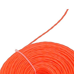 Yitre Trimmer Cord, String Trimmer Line Twist Shape for Garden Lawn Cutters