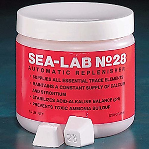 All Seas Marine 050-28 SLB Splmt Replenisher 1/2# Blk