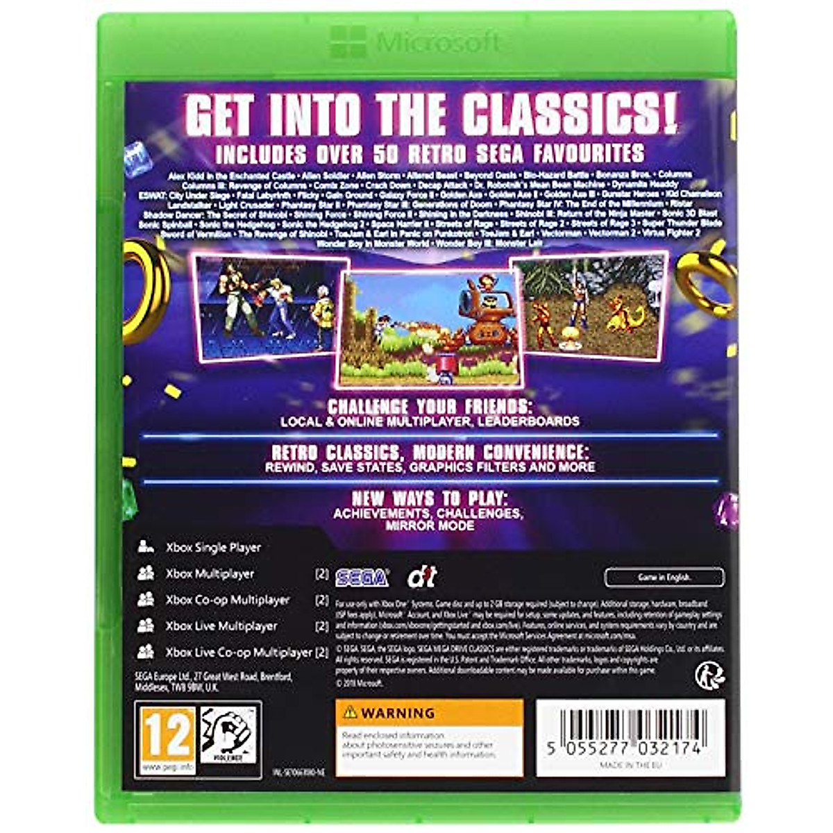 SEGA Mega Drive Classics (Xbox One)