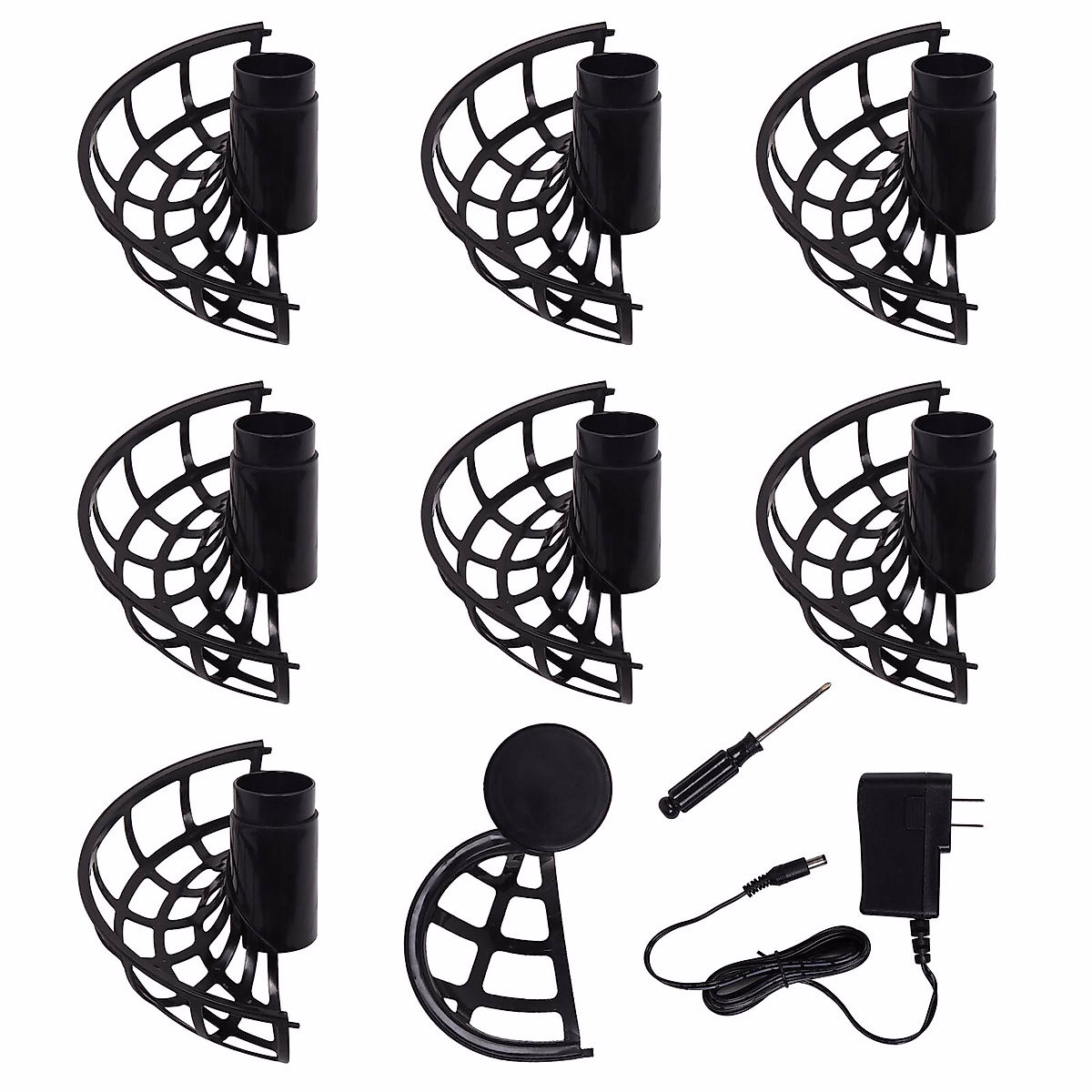 AnBt Tennis Machine Tennis Serving Machine Lightweight Tennis Toss Machine Plug in/Batteries 30 Balls