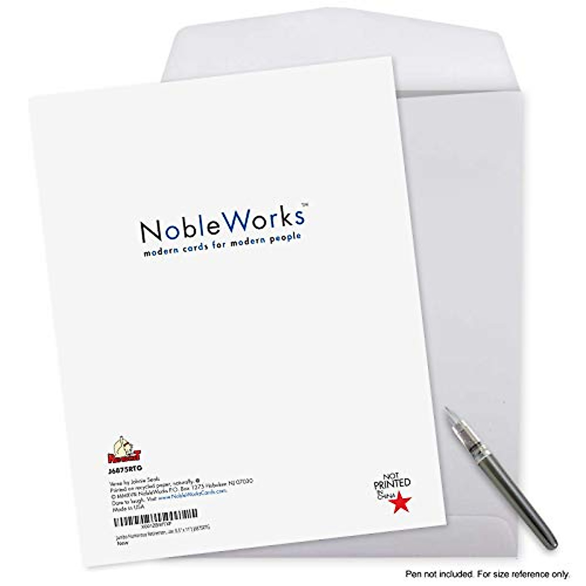 NobleWorks - As You Retire - Business, Teacher, Coworker Humor Retirement Card with Envelope (Big 8.5 x 11 Inch) J6875RTG