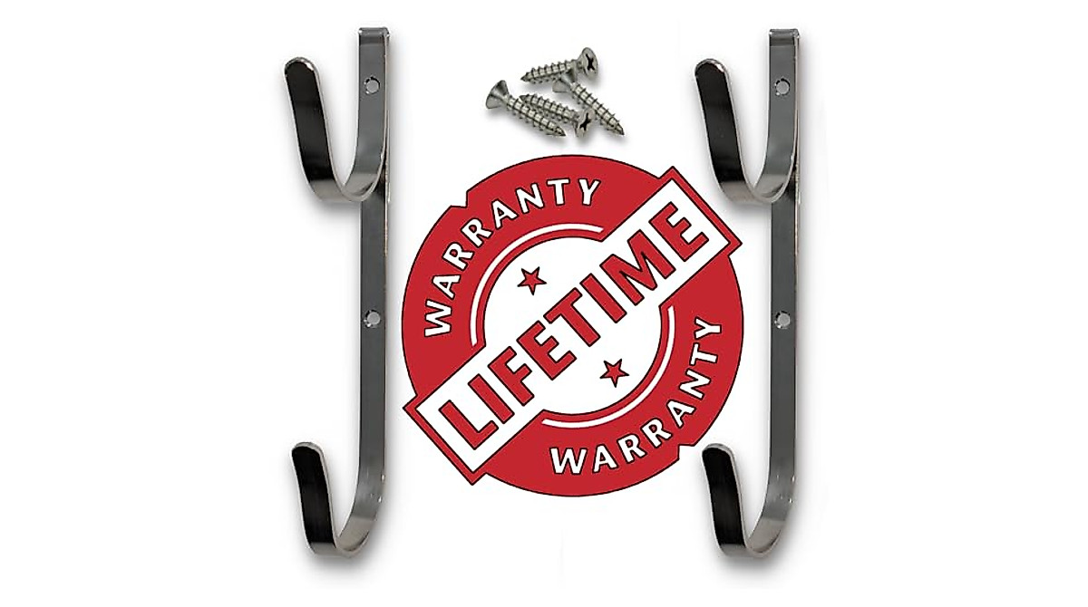 Stainless Steel Pool Pole Hangers with Lifetime Guarantee
