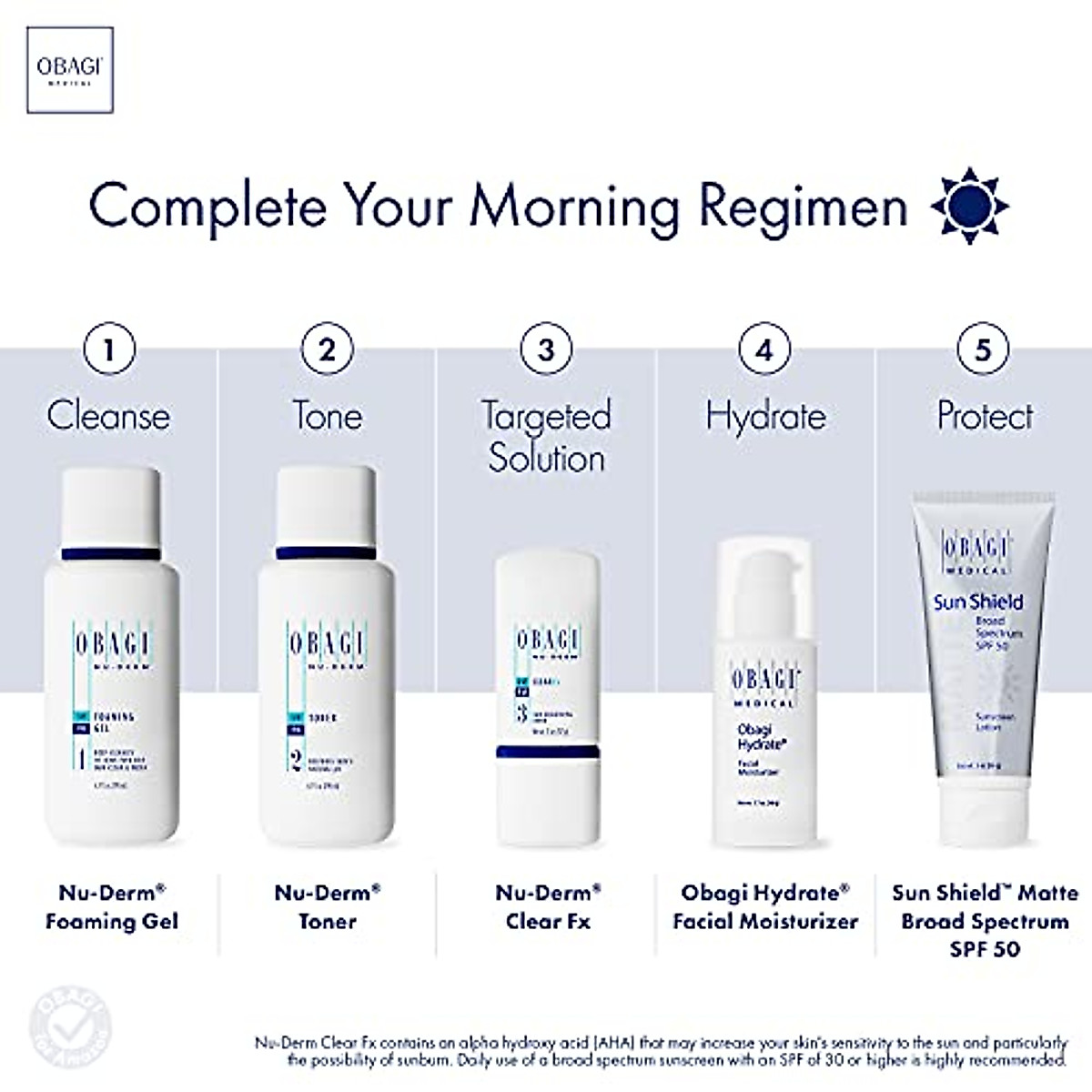 Obagi Medical Nu-Derm Clear Fx Cream with Arbutin and Vitamin C for Dark Spots and Hyperpigmentation, Hydroquinone-Free Formula. 2 Oz. (57 g)