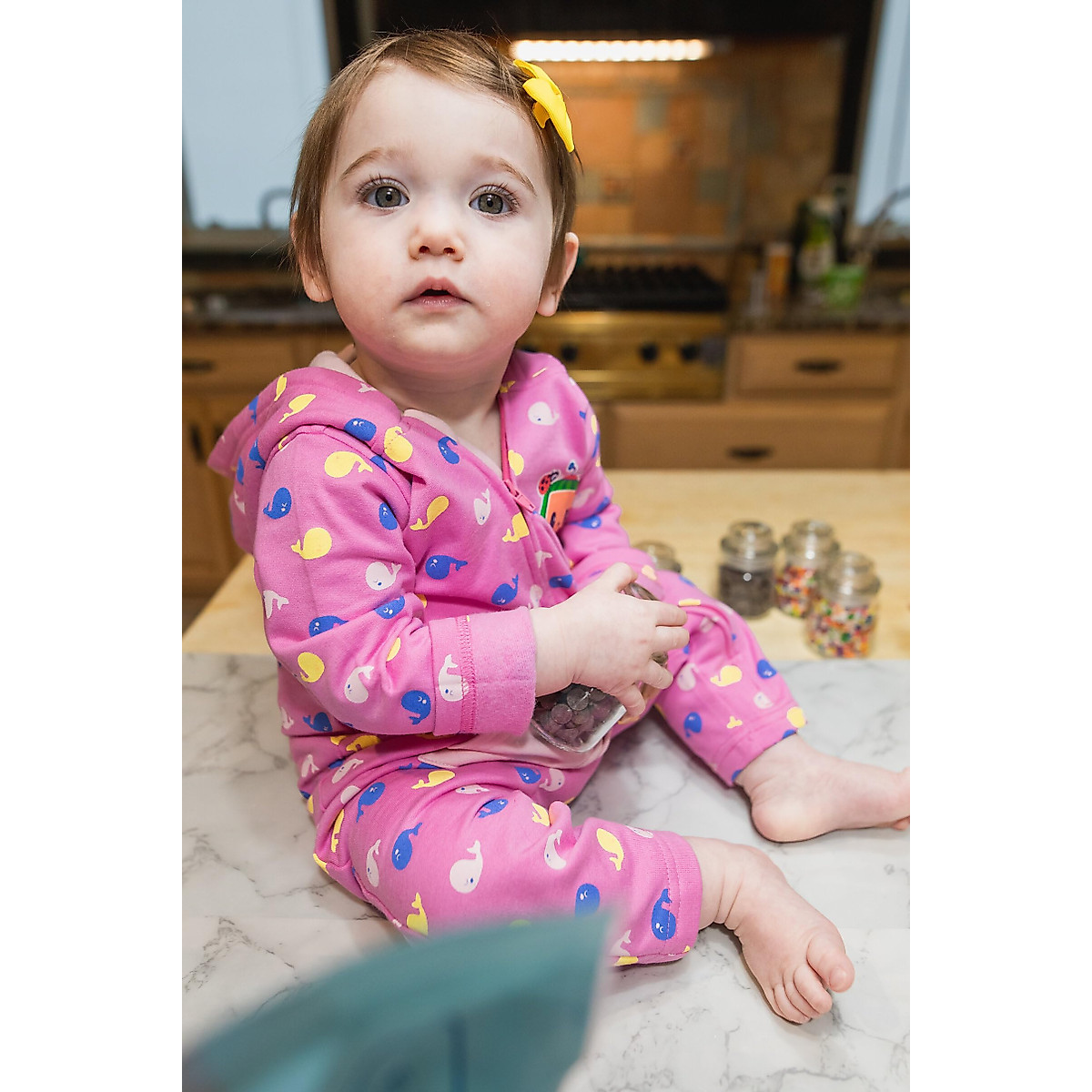 CoComelon Toddler Boy Girl Fleece Coverall Pink 2T