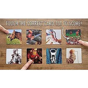 Blue Orange Games What's That Sound? A Sound-Mimicking Party Game for Kids and Adults of All Ages, 3 to 6 Players.