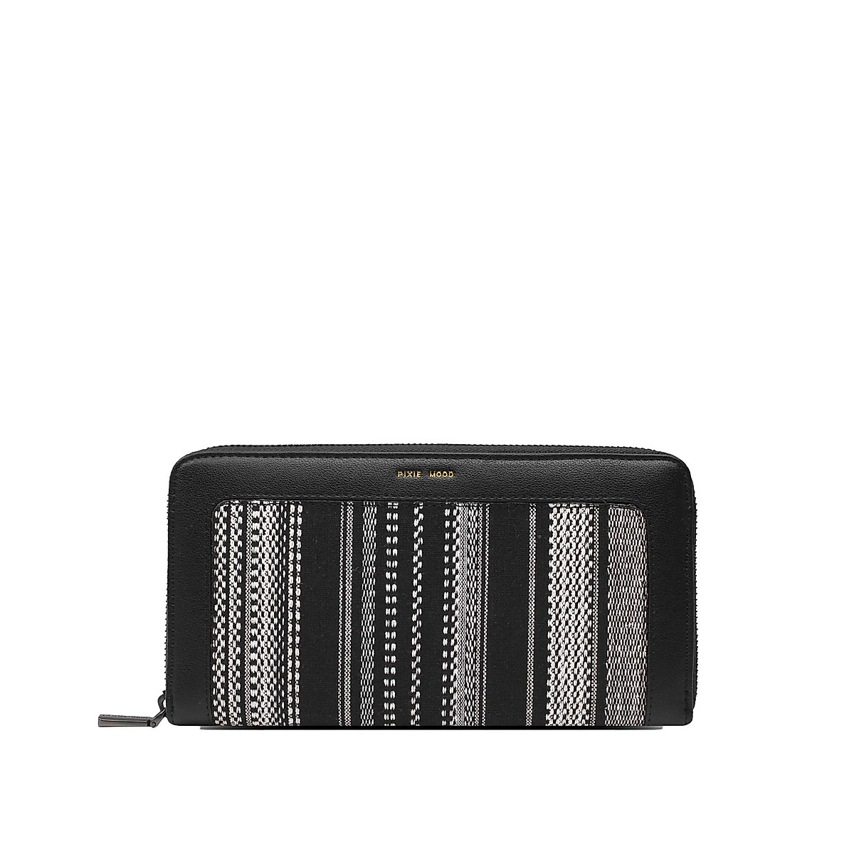 Pixie Mood Inc Pixie Mood Emma 8.75 x 4.5 Vegan Leather Zippered ID Card Wallet, Misty Rose