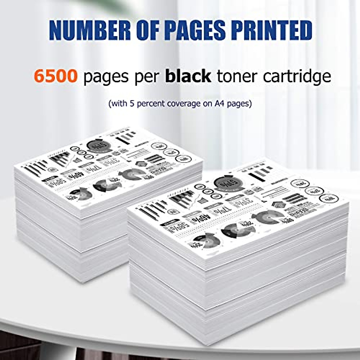 RUYY (Black,1 Pack) TN-460 Compatible TN460 Toner Cartridge Replacement for Brother DCP-1200 1400 HL-1270N 1435 1470N MFC-9700 P2500 IntelliFax-4100e 4750 5750e Toner Printer Sold by RadinkShop