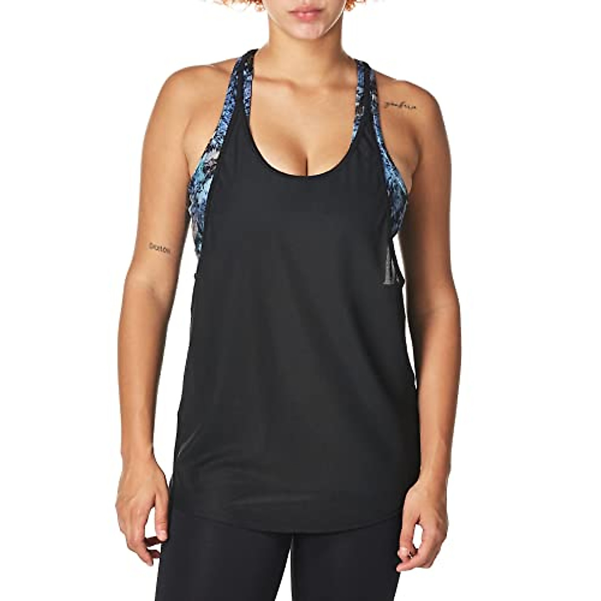 TYR Botanc Madison 2n1 Tank, Black Multi, L