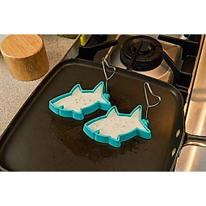 “The Original” - Mobi Pancake Silicone Mold – Put FUN Back Into Breakfast, Shark Bites