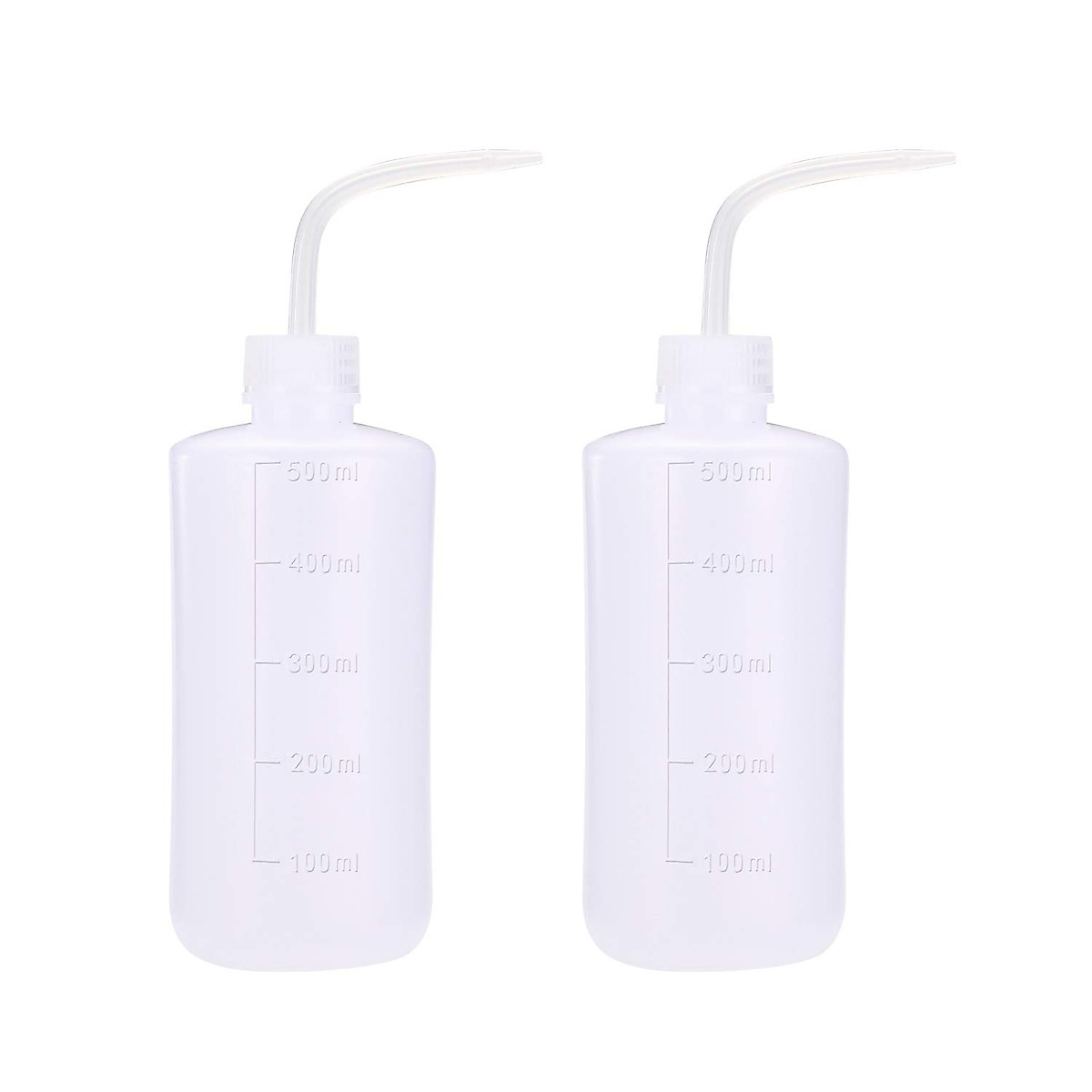 Wash Bottle,Squeeze Bottle,LDPE, 500ml/16OZ 2pcs Label Plastic Tattoo Green Soap Washing Bottle(500ML)