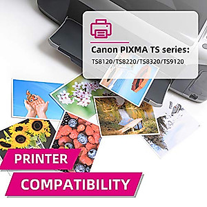 Intactech Compatible Ink Cartridge Replacement for Canon CLI-281 XXL PB Ink Tank CLI-281 Photo Blue Work with Pixma TS8120 TS9120 TS8220 TS8320 TS9120 Wireless All-in-One Inkjet Printers(1 Pack)