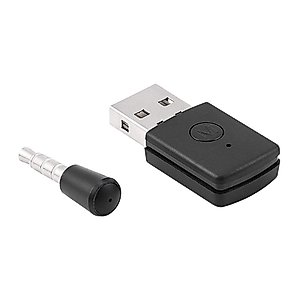 Mini Wireless USB Dongle Adapter, Bluetooth Dongle Receiver and Transmitters Connect to Any Bluetooth Audio Device Plug into for PS4 USB Slot for Desktop, Laptop, Notebook
