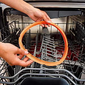 Silicone Sealing Ring for 8 Qt, Replacement Seal Gasket for Instant Pot 8 Quart Model, Food-grade Silicone, Fits Duo 8 Quart, Lux 8 Quart, Duo Plus 8 Quart, Ultra 8 Quart, Viva 8 Quart, 3-Pack