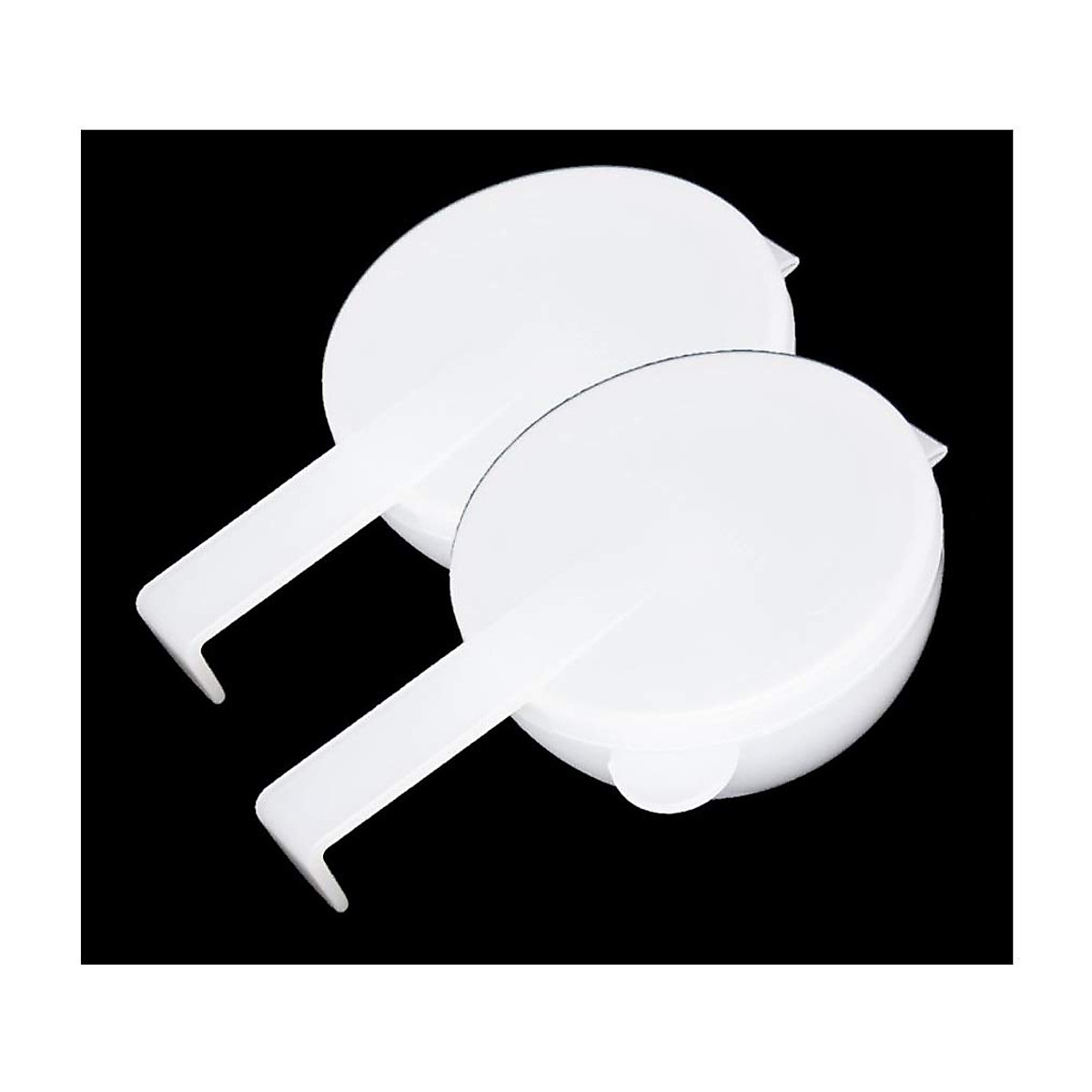 Tupperware Set of 2 Forget Me Not Junior Keepers Refrigerator Containers Pearl White