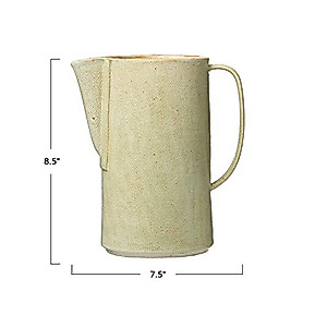 Creative Co-Op Celadon Stoneware Pitcher