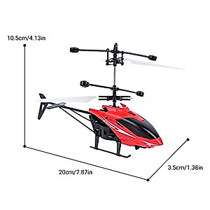 Muised Helicopter Drones for Adults Helicopter Induction Flying Toy Mini Drones Plane Hand Adult Gift USB Sensor LED Toys Helicopter Drones for 8-12 Valentine's Day Gifts for