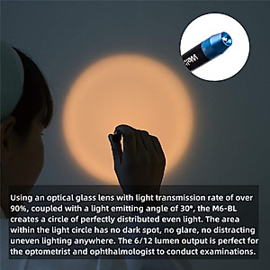 Weltool M6-BL EMS Medical Penlight Soft Light with Pupil Gauge for ENT Doctor Nurse EMT Emergency Pocket Inspection Torch with Clip