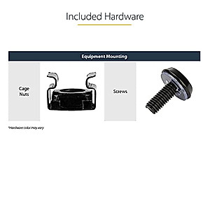 StarTech.com 2-Post 15U Heavy-Duty Wall-Mount Network Rack, 19" Open Frame Server Rack, 12" Deep, Wall Mount Data Rack for IT / AV / Patch Panel / Computer Equipment (RK15WALLO)