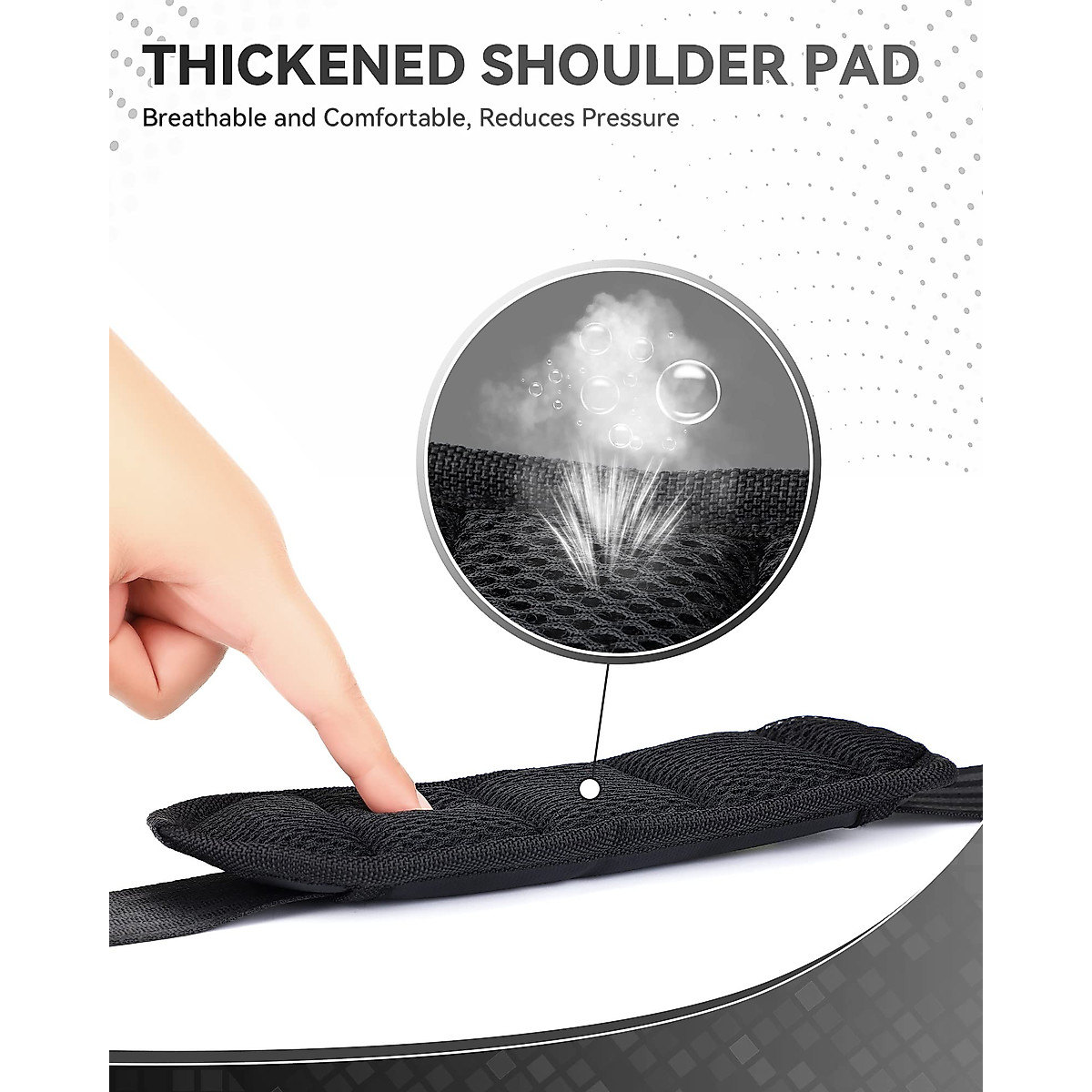 WILDKEN Scooter Shoulder Strap, 71in Carrying Scooter with Adjustable Carrying Strap and Extra-Thick Anti-Slip Shoulder, Scooter Strap for Electric Scooter, Bikes, Balance Bikes, Yoga Mat, Ski Board