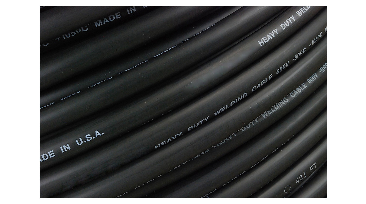 TEMCo 2 Gauge Welding Lead & Car Battery Cable - 100'