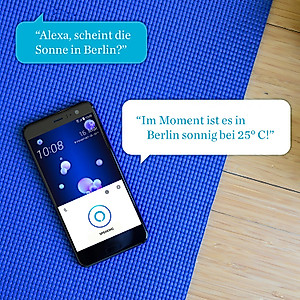 HTC U11 Dual-SIM 64GB (GSM Only, No CDMA) Factory Unlocked 4G/LTE Smartphone (Brilliant Black) - International Version