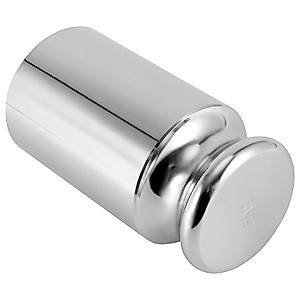 5kg Calibration Weight, Class M1 High Precision Grade 5000g Weigh Scales Calibration Weight, Precision Steel, Chrome Finish