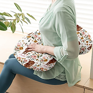 Dyoart Baby Nursing Pillow Cover,Personalized Name Soft Nursing Covers,Breastfeeding Pillow Slipcover for Bottle Feeding,Custom Gifts for Toddler Infannt(23"x19”x5.5")(one Size)