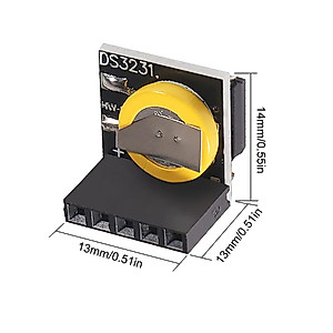 UMLIFE 5pcs DS3231 High Precision RTC Real Time Clock Module 3.3V/5V for Arduino Raspberry Pi