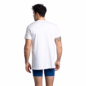 Fruit Of The Loom Mens Cooling Undershirts, Quick Dry & Moisture Wicking Underwear, White - Cotton Mesh, X-Large US