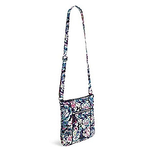 Vera Bradley Women's Cotton Hipster Crossbody Purse, Garden Grove, One Size
