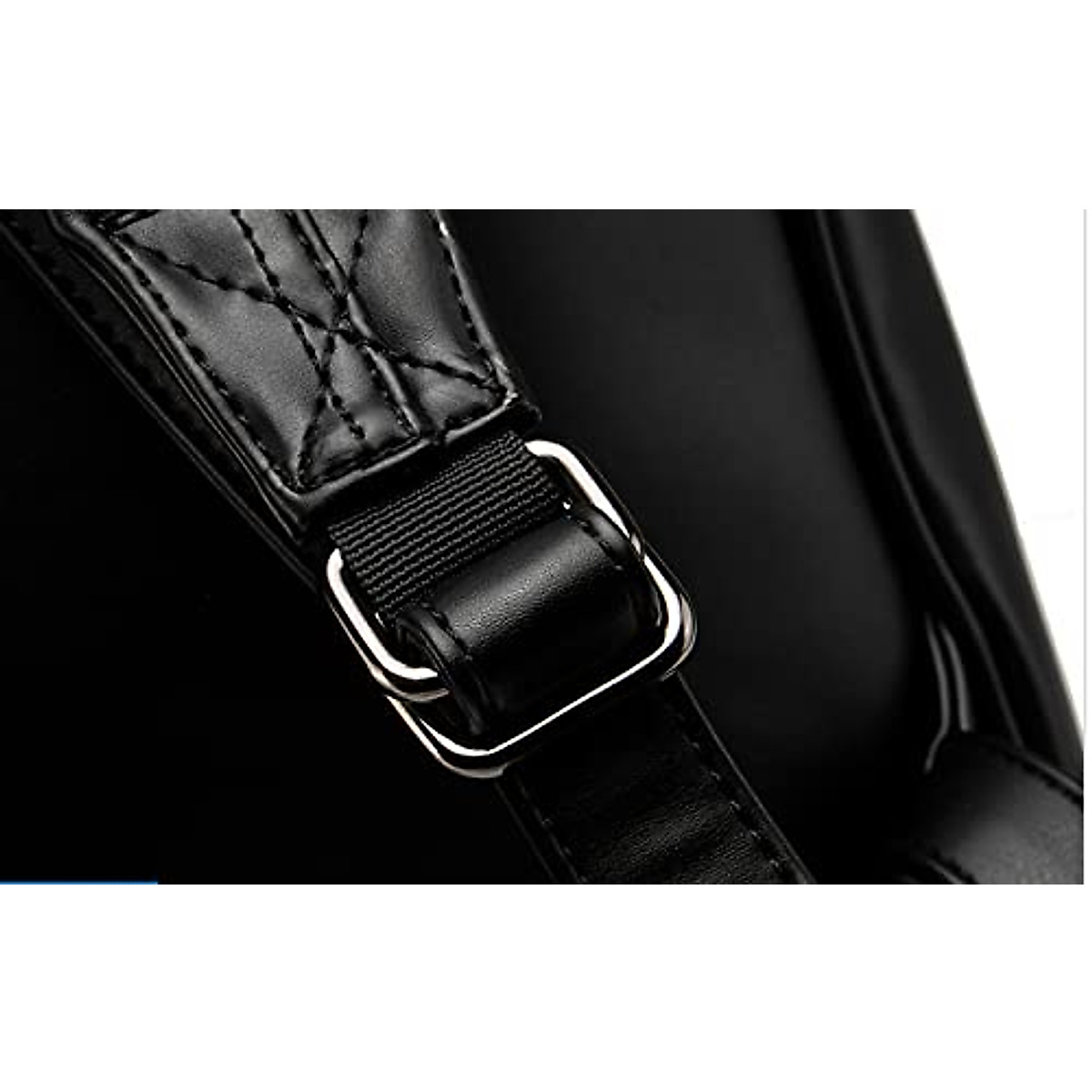 Halloween Studded Backpack 3D Goat Head Sculpture 3D Model Backpack Laptop Computer Handbags Travelling Rucksack Bag