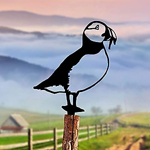 Small Garden Flags for outside Garden Art Animals stainless steel Exquisite decoration variety of placespeople Metal Garden Signs with