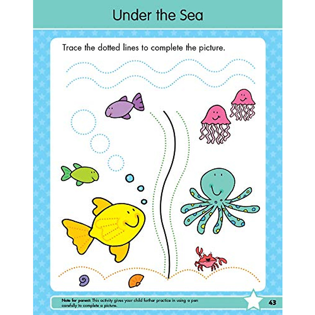 Preschool Big Workbook Ages 3 - 5: 320 Pages, Letter and Numbers Tracing, Early Math, First Writing, Phonics, Alphabet and more (Gold Stars)