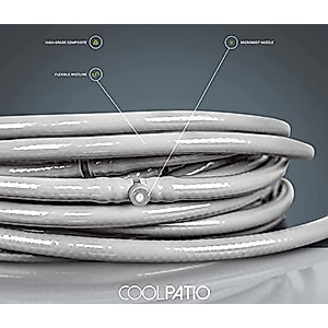 Misty Mate 16030 MistyMate Cool Patio 30 Outdoor Misting System, 30' ft, Gray