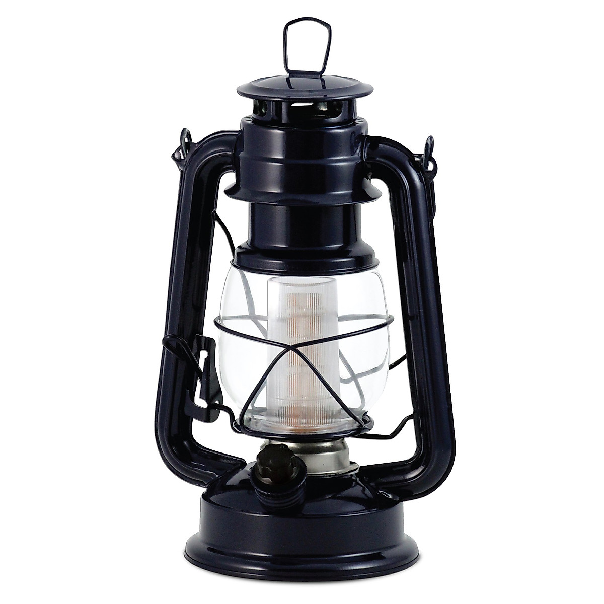 Northpoint 12-LED Lantern Vintage Style, Dark Blue, 10"x6"x6"