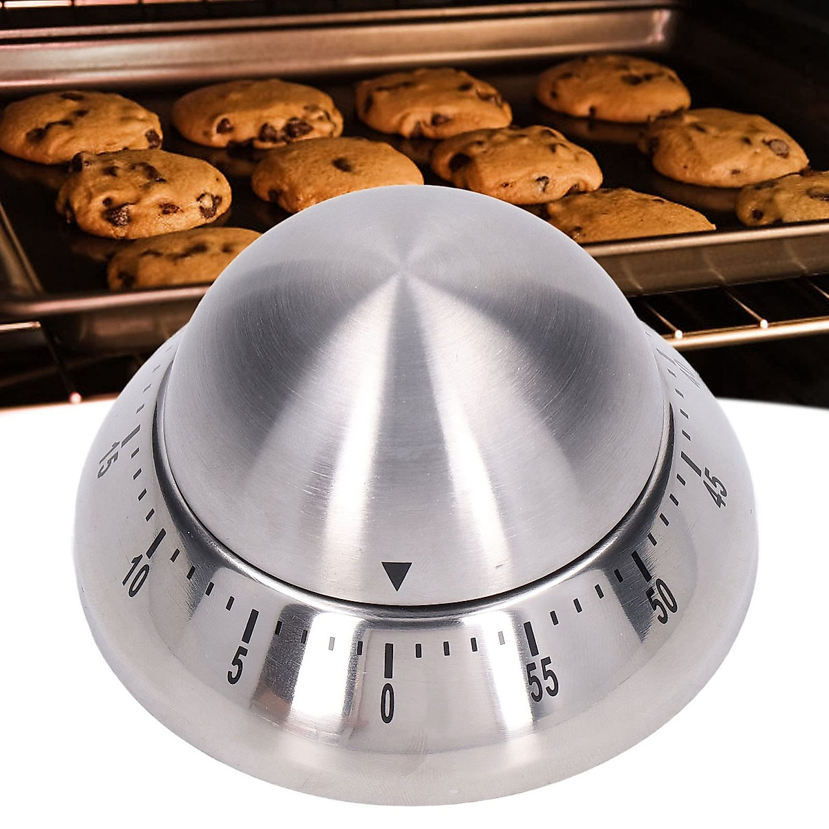 Kitchen Cooking Timer, Mechanical Rotating Timer Clock Durable Kitchen Accurate Timing Reminder, Kitchen Essentials Timer with 70db Loud Alarm