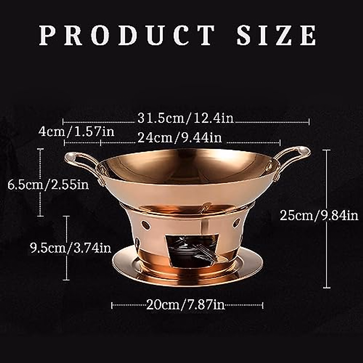 Commercial s and Buffet Set, Stainless Steel Chafing Dish Server Warming Tray with Fuel Holders, for Birthday Party Wedding Celebration Alcohol Pot