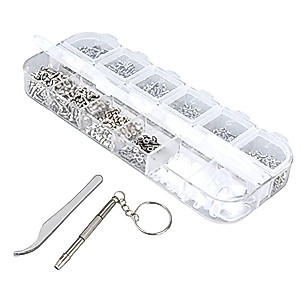 Okuyonic Repair Screws Set, Reliable Convenient Glasses Screws for Tablet