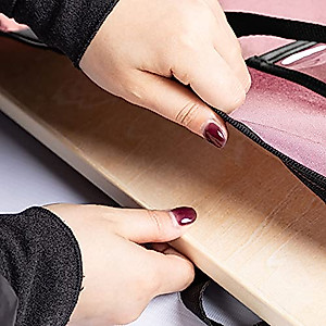 Large Size Art Portfolio Bag with Nylon Shoulder, 24 x 36 inches Light Weight Poster Storage Bag Board Holder with Handle and Zipper for Poster, Sketching and Drawing