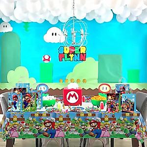 20 Packs Mario Party Favor Bags, Mario Gift Bags Party Supplies for Kids Party, Birthday Candy Goodie Bags Treat Bags for Girls or Boys Party Decorations